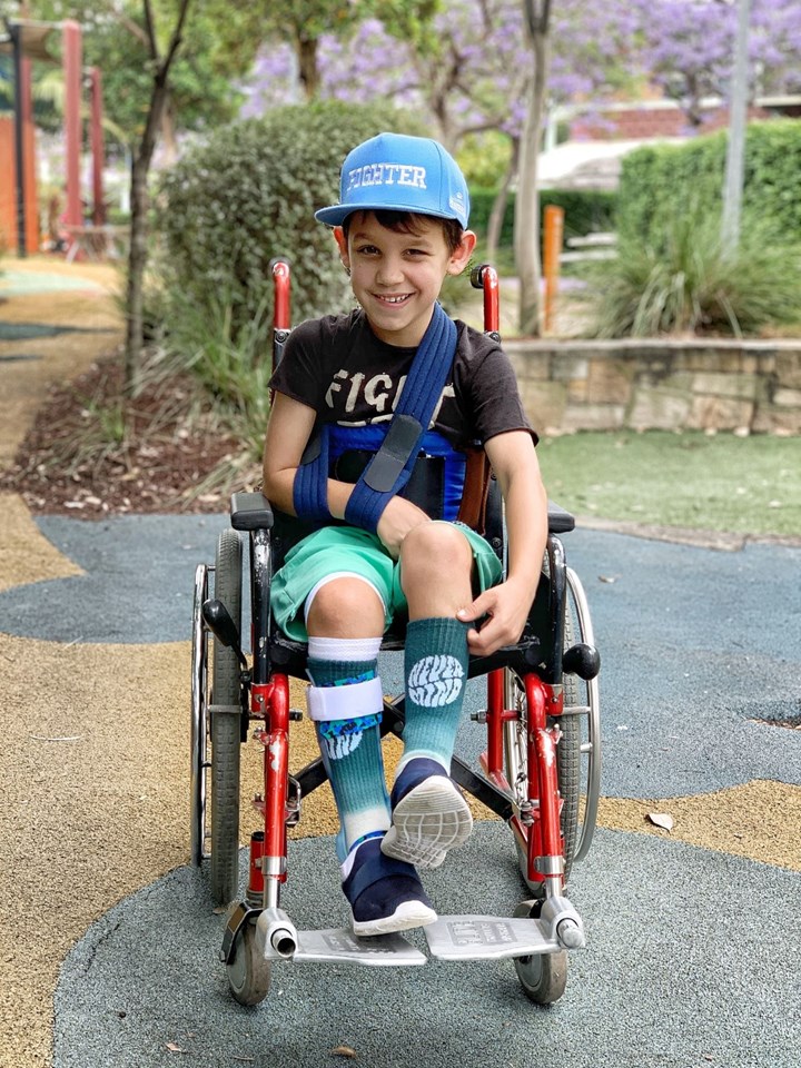 Hugo's resilience shines | Stroke Foundation - Australia